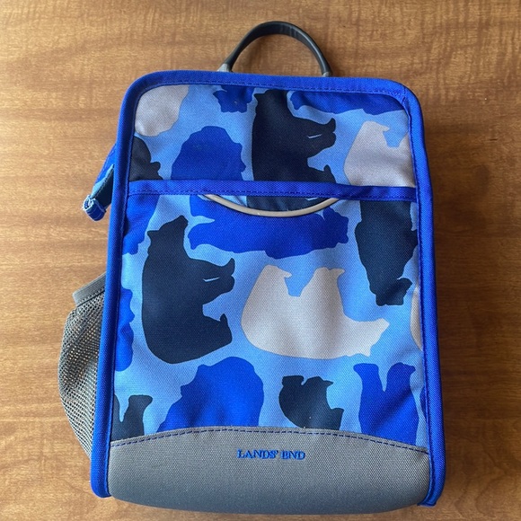 Lands' End | Other | Back To School Sale Lands End Insulated Bear Print ...